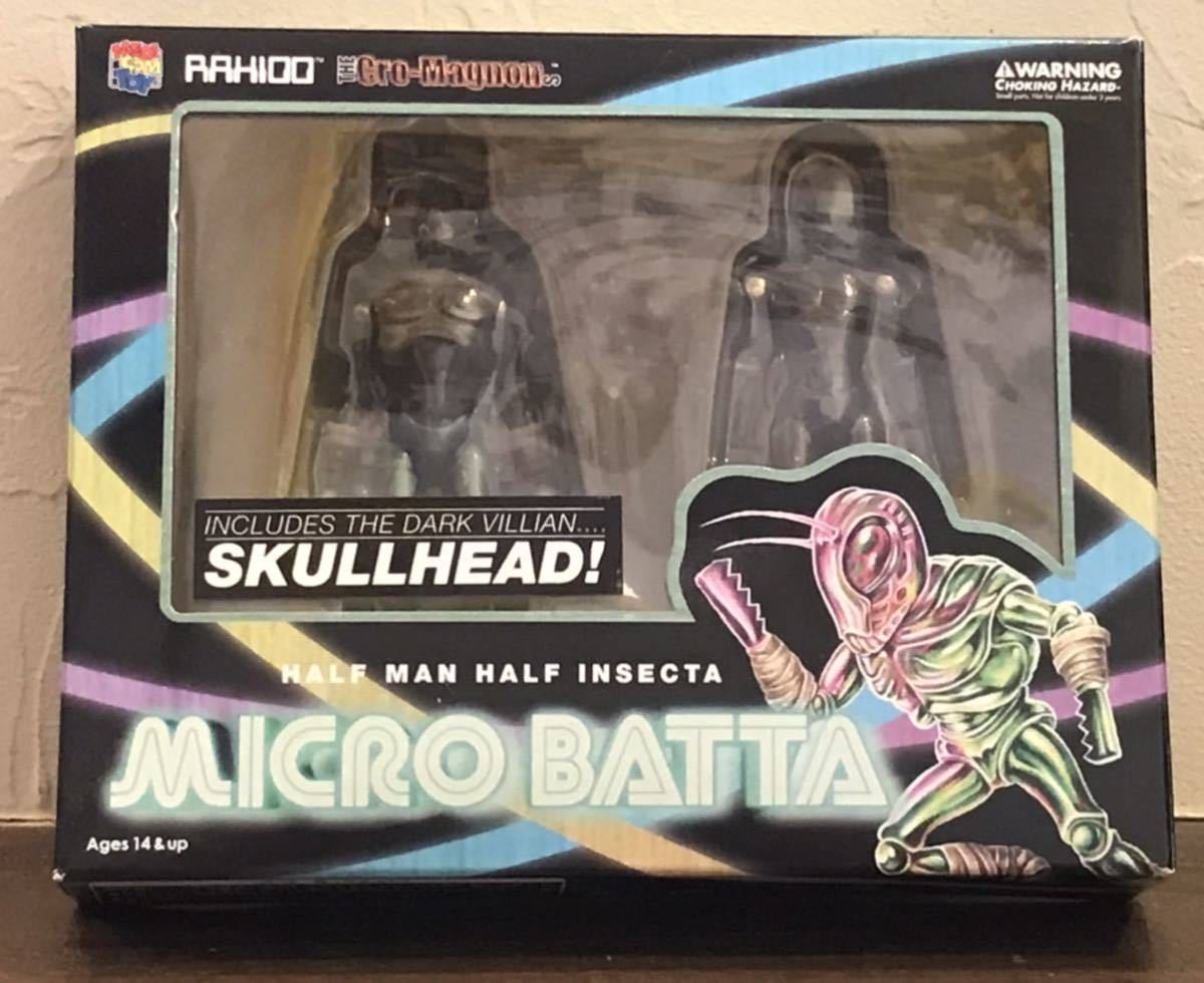 メディコムトイ PASS-GUARD ココバット タケシット MICRO-SKULLHEAD ＆ MICRO-SKULLBATTA ミクロマン スカルヘッドジョー(ミクロマン)｜売買された ...
