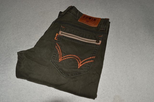 EDWIN エドウィン 403XVS W34 カーキ(W34)｜売買されたオークション情報、yahooの商品情報をアーカイブ公開 - オークファン（aucfan.com）