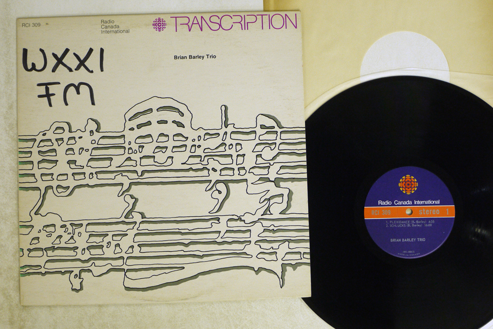 BRIAN BARLEY/TRIO/RADIO CANADA INTERNATIONAL RCI 309(ジャズ一般)｜売買されたオークション ...