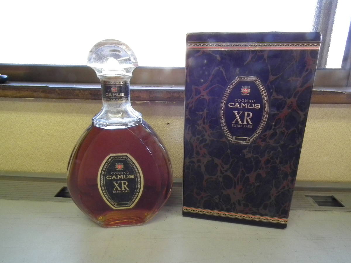 未開栓 古酒 CAMUS カミュ XR EXTRA RARE エクストラ レア COGNAC BRANDY コニャック ブランデー 700ml ...