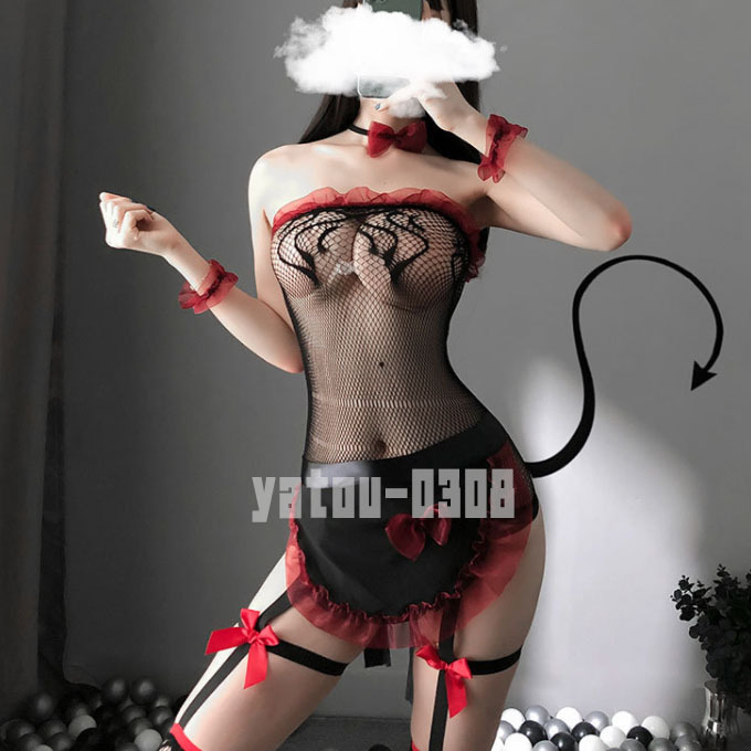 E159 セクシーランジェリー 透け透け メッシュ ボディストッキング レースクイーン 豪華コスプレ4点セット ナイトウエア(レースクイーン)｜売買されたオークション情報、yahooの商品情報 ...