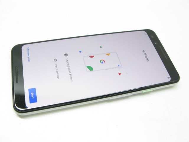 P3441 SIMフリー ソフトバンク G013B Google Pixel3 64GB Clearly White(国内版SIMフリー)｜売買されたオークション情報、yahooの商品情報を ...