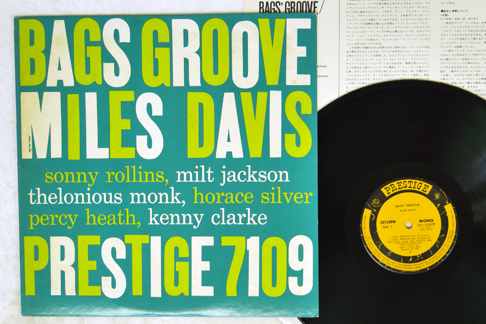 ジャンク MILES DAVIS/BAGS GROOVE/PRESTIGE SMJ-6520(ジャズ一般)｜売買されたオークション情報 ...