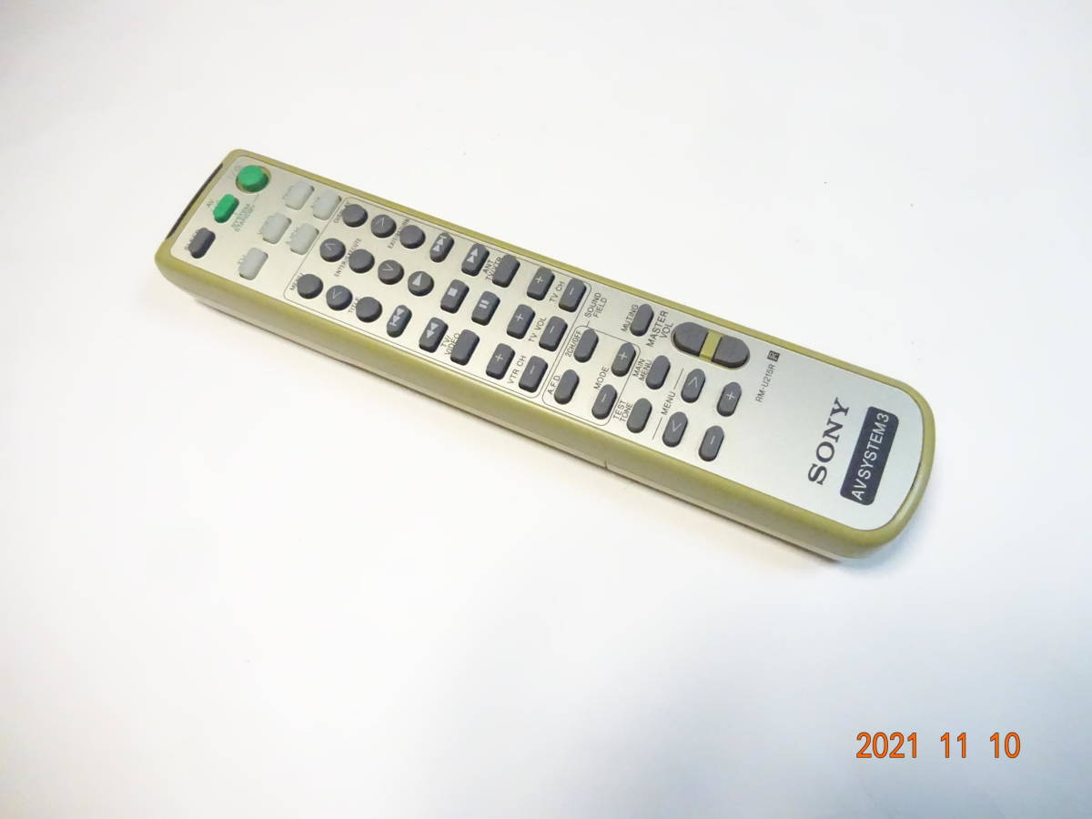 SONY HT-K215/TA-VE215用リモコン シアター用リモコン(サラウンドセット)｜売買されたオークション情報、yahooの商品情報 ...