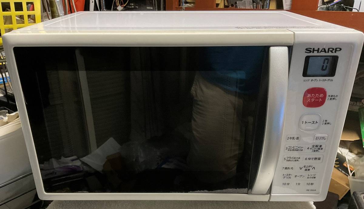 シャープ SHARP オーブンレンジ 電子レンジ RE-S50A-W 2018年製(オーブンレンジ)｜売買されたオークション情報、yahooの商品情報をアーカイブ公開 - オークファン ...