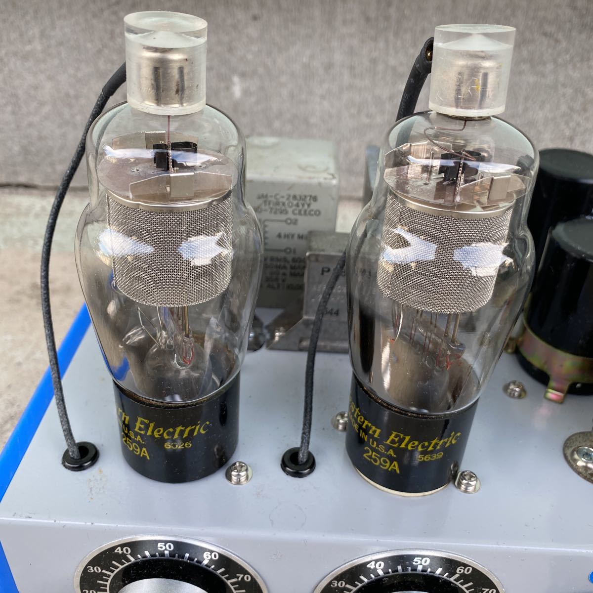 真空管アンプ Western Electric 259A ラインアンプ RCA 6X5 整流管 自作品 プリアンプ アンプ本体(本体)｜売買さ ...