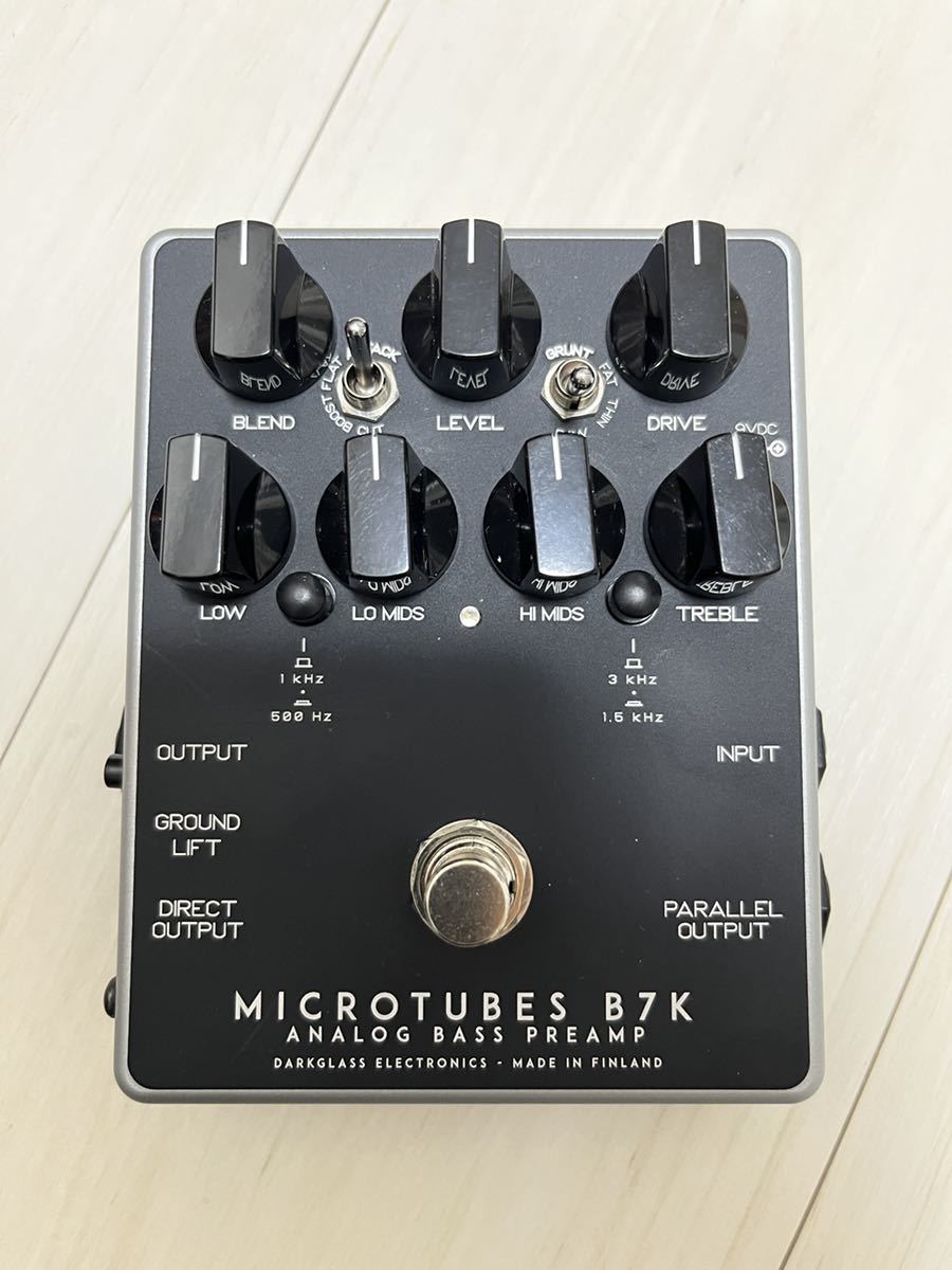 正規代理店品 Darkglass Microtubes B7K V2 プリアンプ BASS エフェクター(オーバードライブ)｜売買された ...