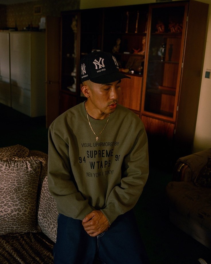 未着用 Supreme / WTAPS Crewneck Light Olive Medium 21FW 国内正規品付属品完備スエットシャツボックスロゴboxlogojunyatiffany ...