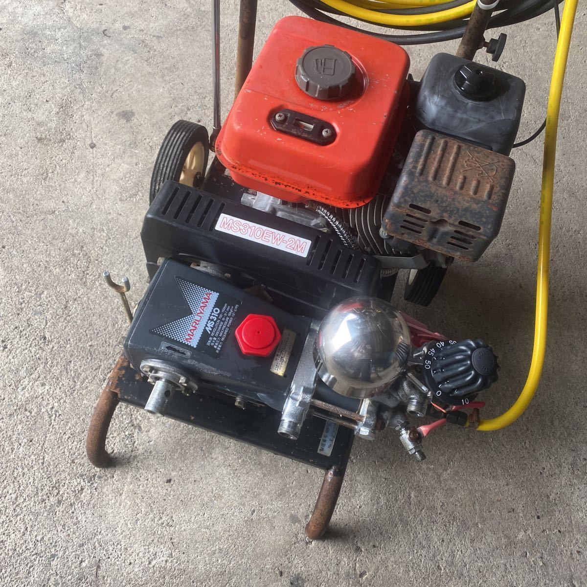長野県上伊那郡発 丸山製作所 動力噴霧器 高圧洗浄機 MS310EW-2M(噴霧器)｜売買されたオークション情報、yahooの商品情報をアーカイブ公開 - オークファン（aucfan.com）