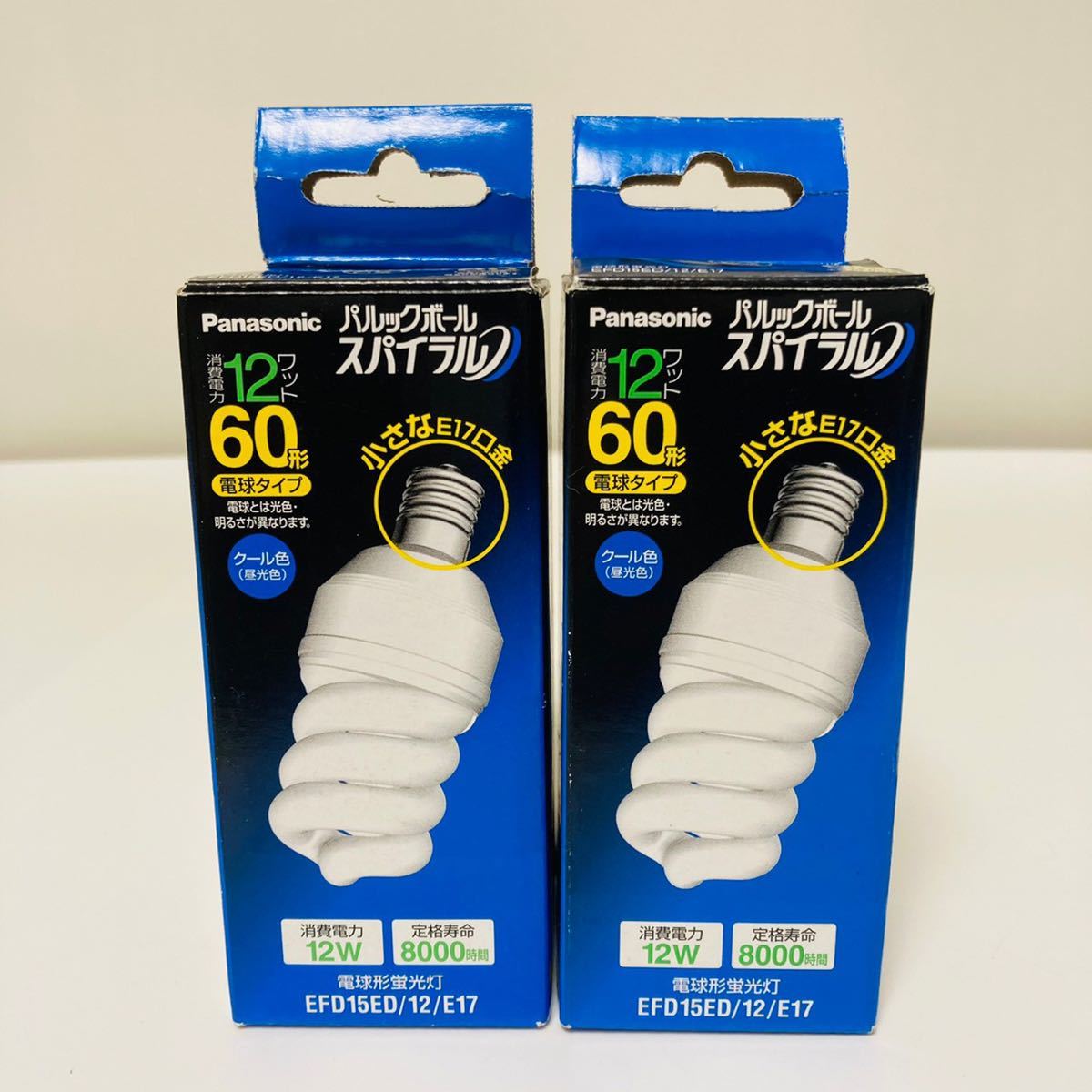 Panasonic パナソニック パルックボールスパイラル 60形 電球タイプ E17口金 EFD15EL/12 /E17(LED電球)｜売買されたオークション情報、yahooの商品情報を ...