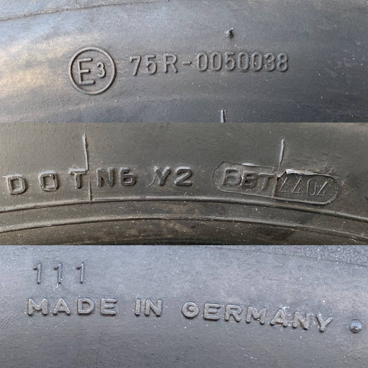 METZELER CLASSIC BLOCK K 4.00-18 メッツラー ブロックK サイドカー サイドカータイヤ チョッパー(オンロード ...