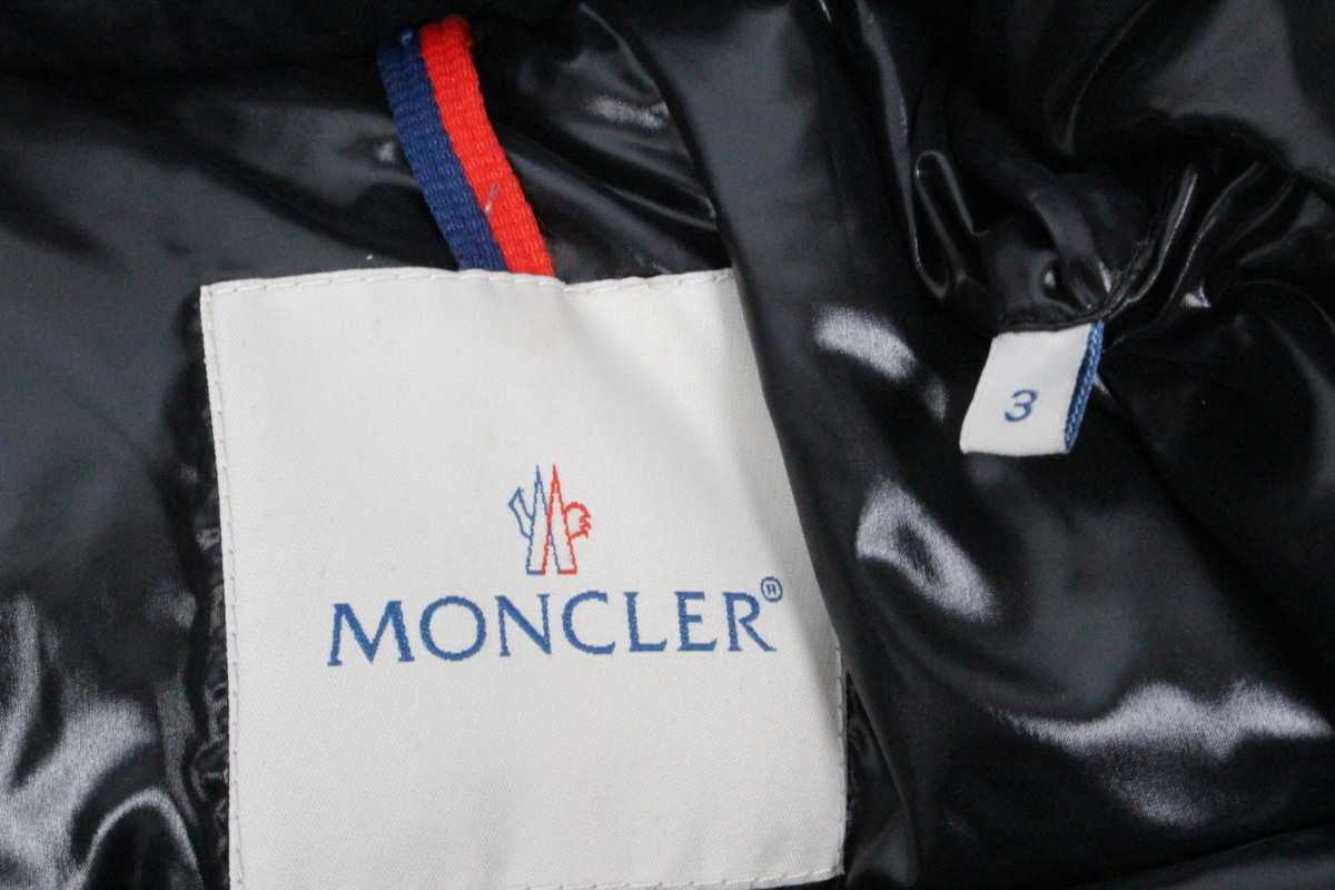 モンクレール MONCLER デカワッペン 肉厚 ダウンジャケット エベレスト 黒 3 メンズ アウター ブラック E129(3)｜売買されたオークション情報、yahooの商品情報をアーカイブ ...