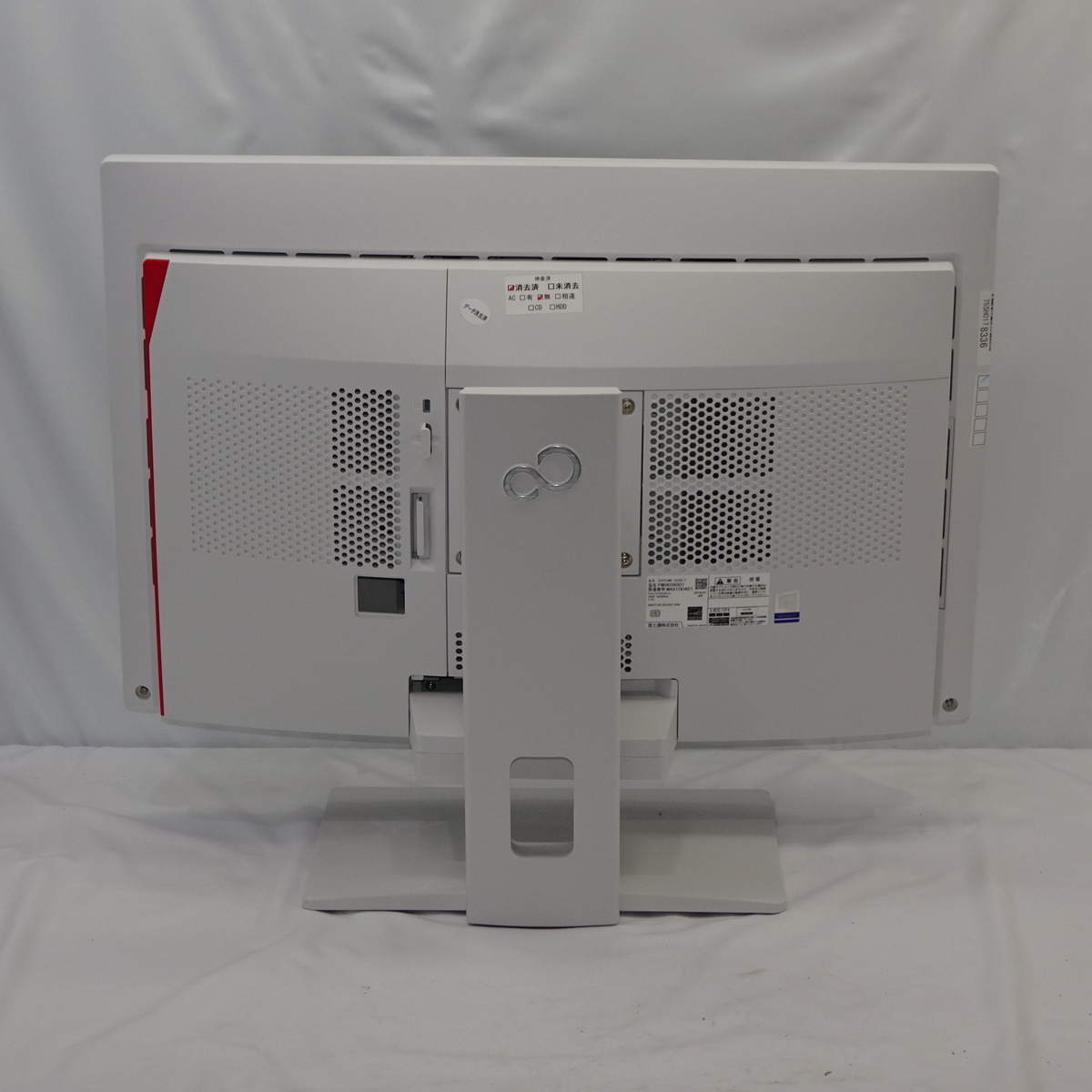 FUJITSU ESPRIMO K558/T Core i3-8100T 3.1GHz/4GB/HDD500GB/DVDRW/OS無/23.8 ...