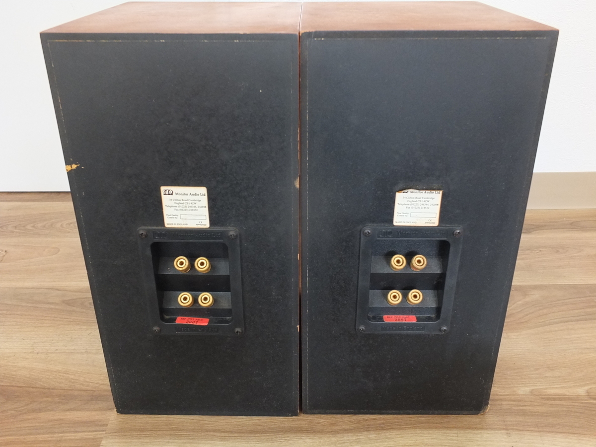 Monitor audio Ltd モニターオーディオ スピーカー ペア REF 702 PMC 2007 オーディオ機器(Monitor ...