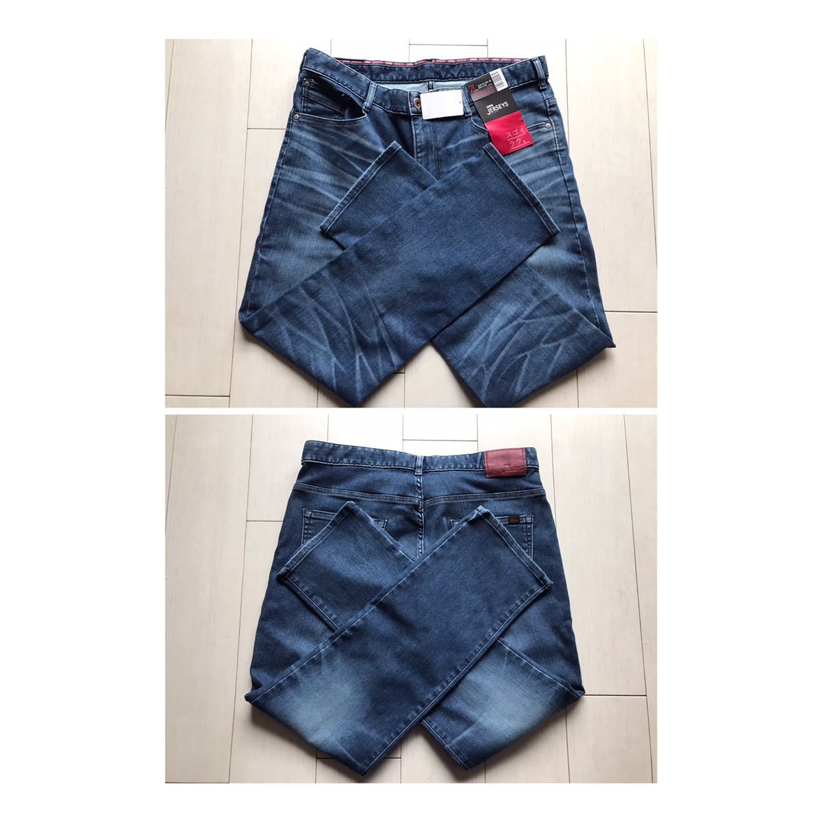 jerseys 2L ジャージーズ エドウィン EDWIN スゴイラク 日本製 レギュラーテーパードデニム ER33 ユーズド加工(ボトムス)｜売買されたオークション情報、yahooの商品情報 ...