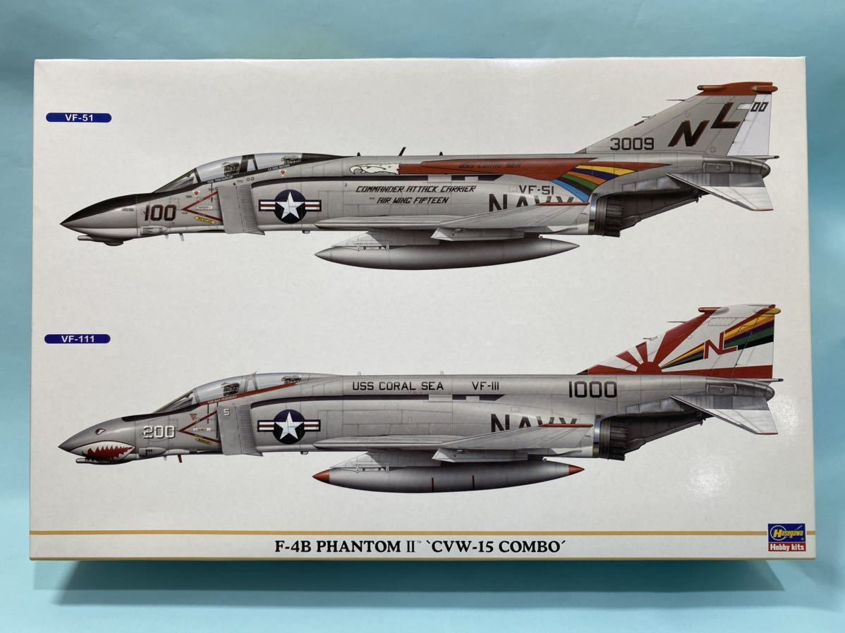 ハセガワ 1/72 F-4B ファントムⅡ CVW-15 コンボ VF-51 VF-111の2機セット(アメリカ)｜売買されたオークション情報 ...
