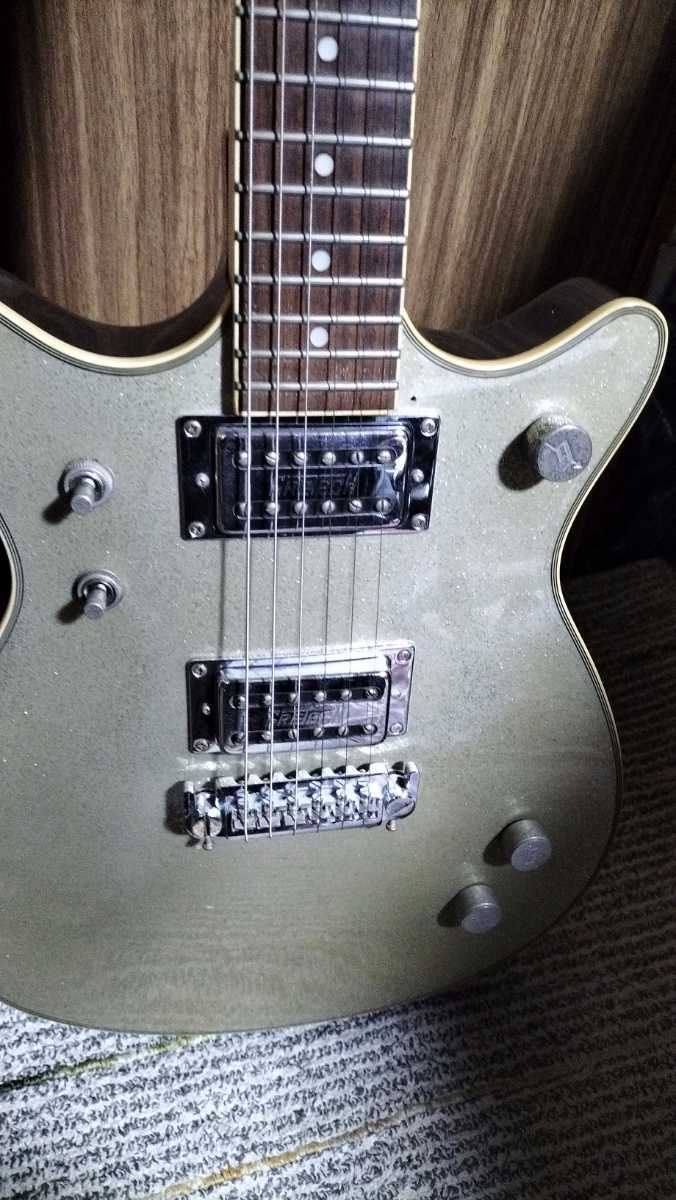 Electromatic by Gretsch G1921 Double Jet エレクトロマチック グレッチ ダブルジェット duo silver