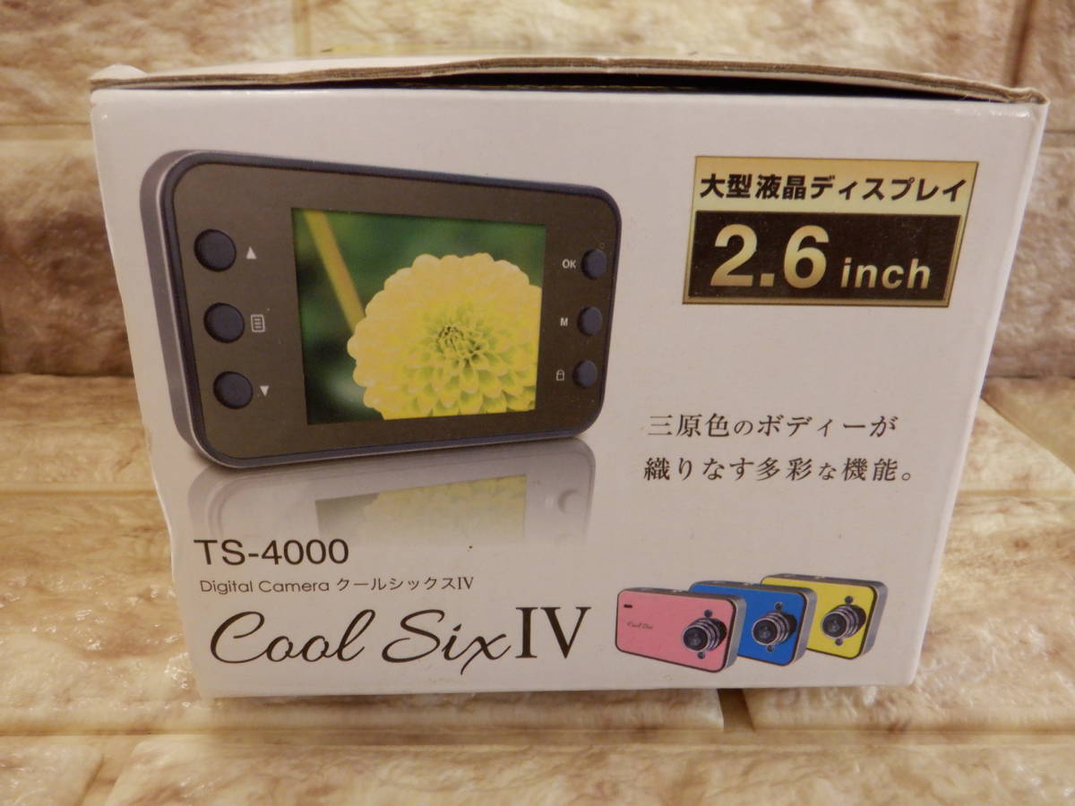 デジタルカメラ トイカメラ Cool Six IV TS-4000 クールシックス S11-01(コンパクトデジタルカメラ)｜売買された ...