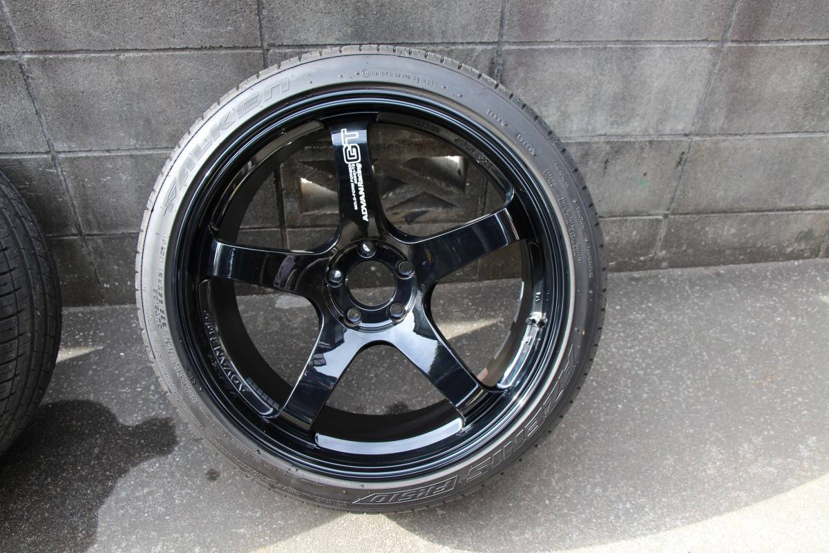 R35 GTR ADVAN Rasing GT Premium Version アドバンレーシングGTプレミアムバージョン 21インチ 4本 ...