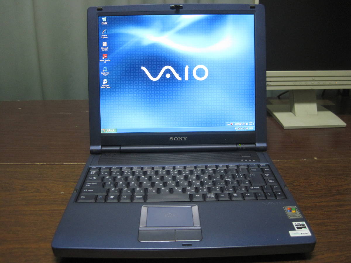 SONY VAIO PCG-FR33 Windows Xp バイオノートFR Win(14インチ～)｜売買されたオークション情報、yahooの ...