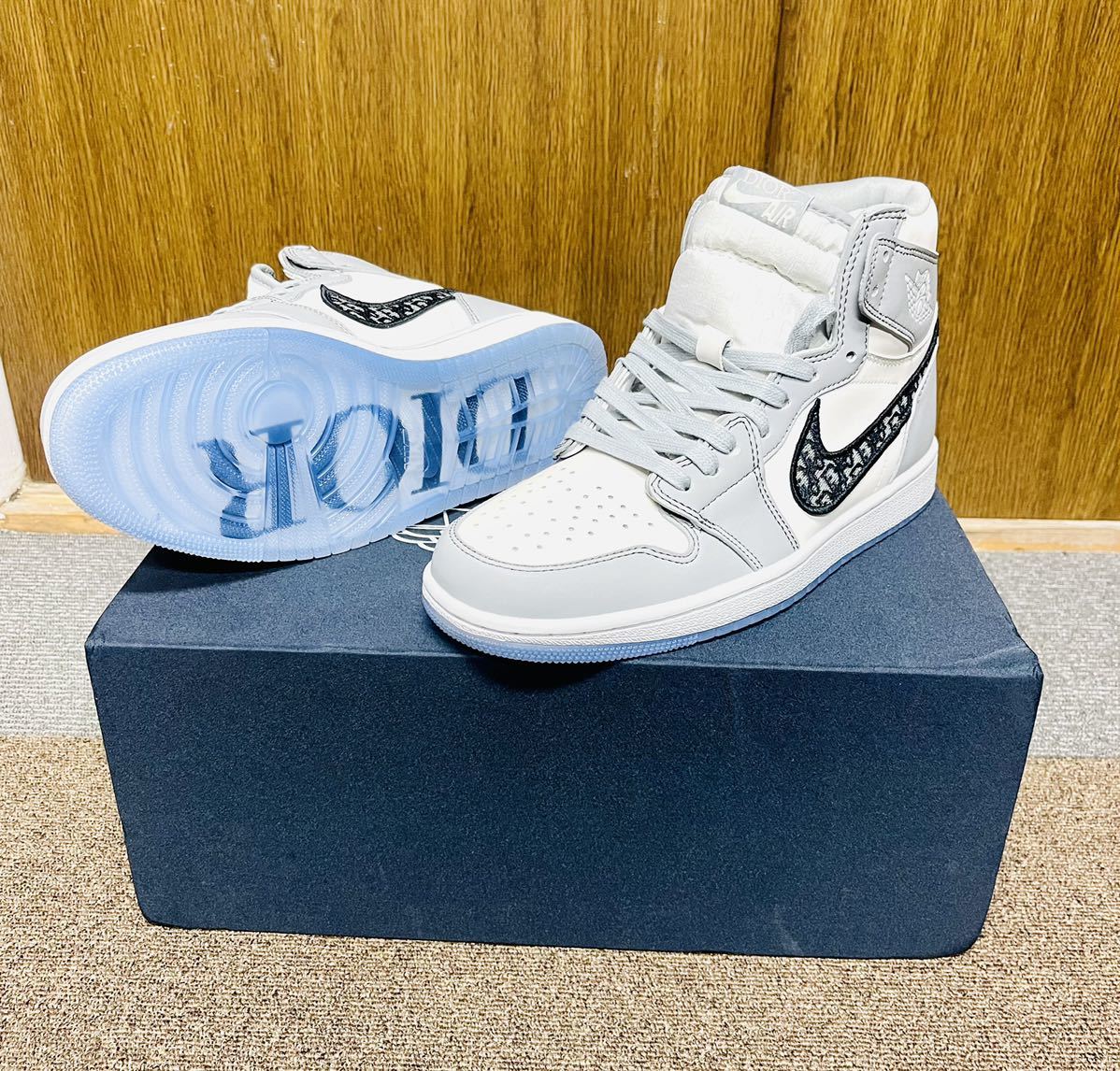 DIOR NIKE AIR JORDAN 1 HIGH OG DIOR(27.5cm)｜売買されたオークション情報、yahooの商品情報を ...
