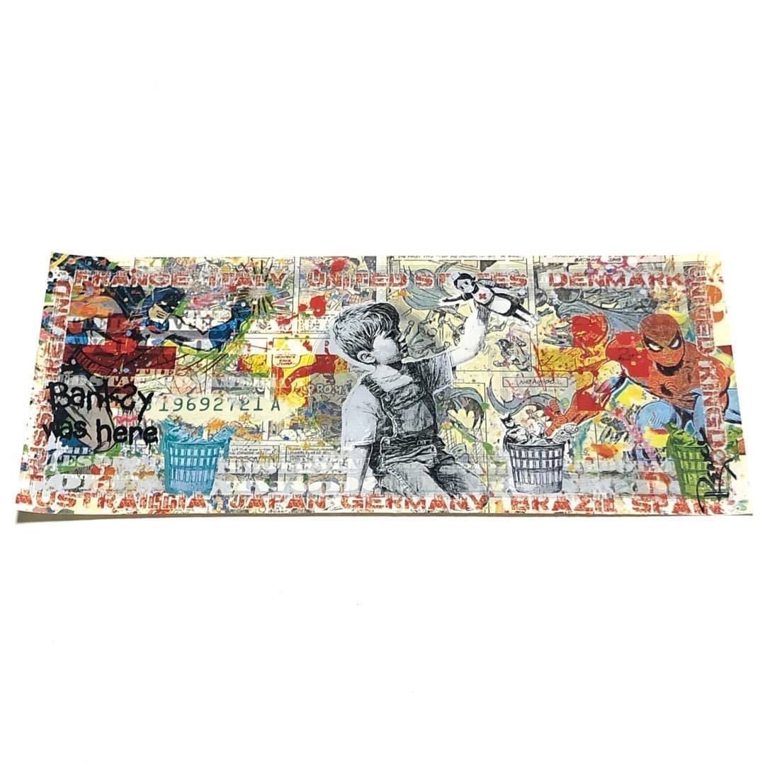 【限定220枚】「BANKSY Game Changer」Rency レンシー 紙幣 / BANKSY バンクシー KAWS madsaki ...
