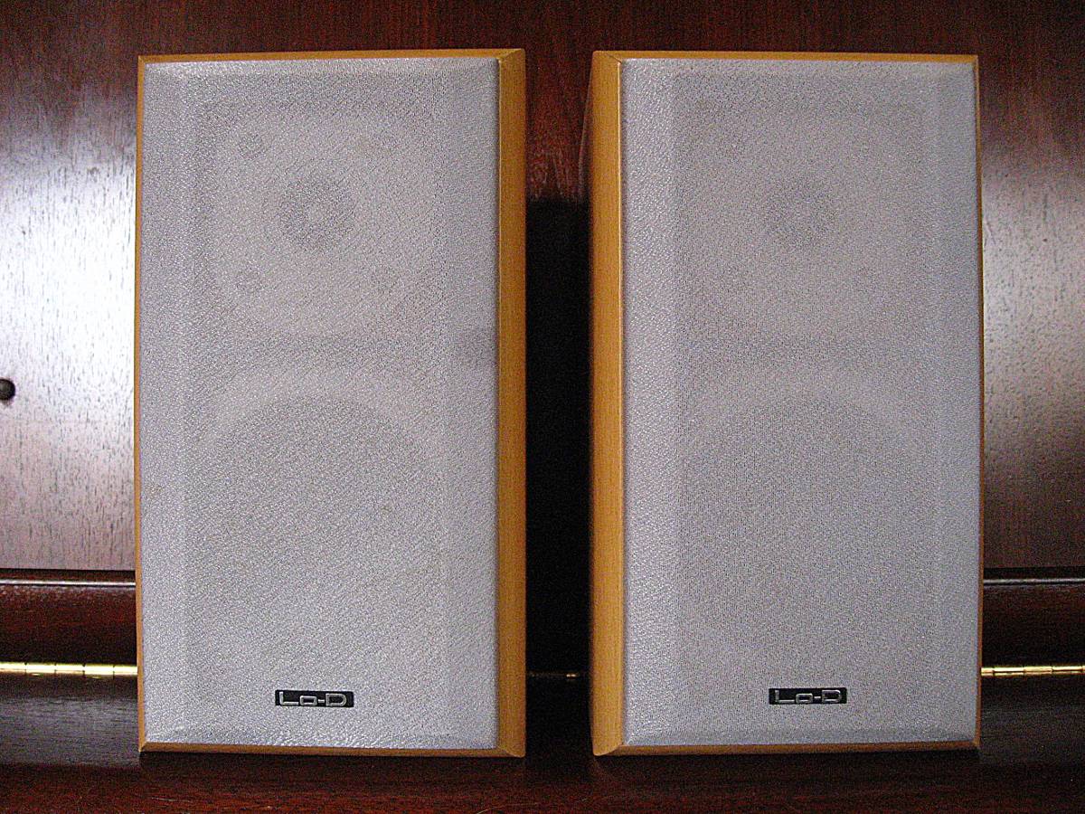 メンテ済 日立 Lo-D AX-M7 CD/ MD コンポ 純正スピーカーHS-M7J 純正リモコン FMアンテナ ループアンテナ付 完動品 ...