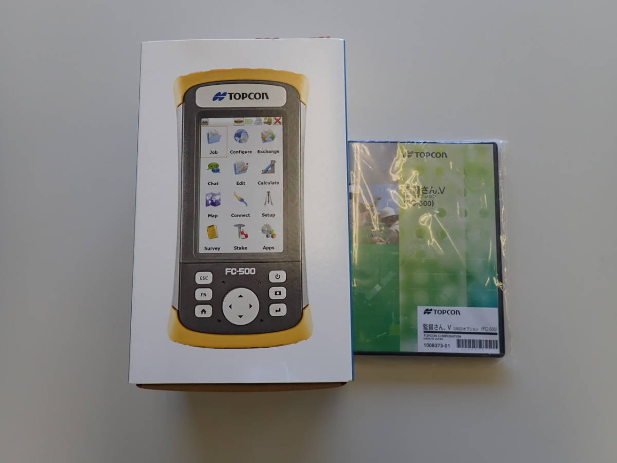 TOPCON トプコン FC-500 データコレクタ 監督さん.V+GNSSオプション ほぼ(測量、角度計)｜売買されたオークション情報 ...