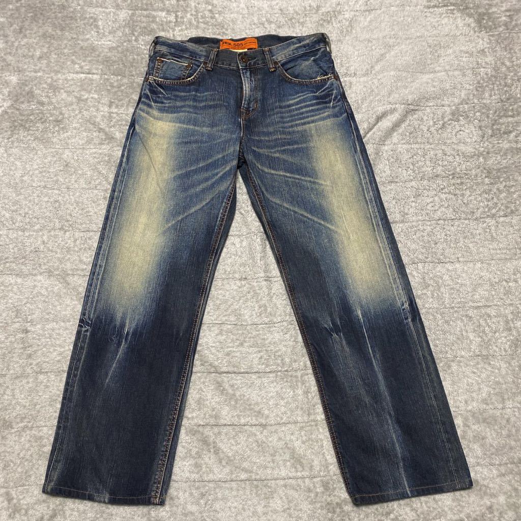 2A EDWIN エドウィン 505LS デニム ジーンズ ジーパン パンツ 32 赤耳 STRAIGHT ストレート MADE IN JAPAN 日本製 505(W32)｜売買された ...
