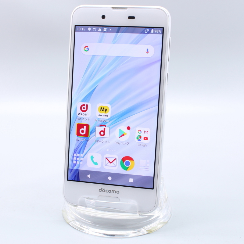 シャープ AQUOS sense SH-01K Silky White ドコモ Joshin9063 1円開始(シャープ)｜売買された ...