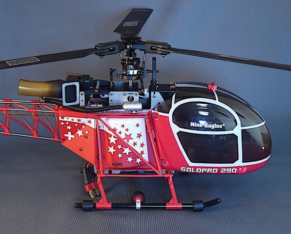 NINEEAGLE スケールヘリの最高峰 The Helicopter 6ch 小型電動ヘリコプター SOLO PRO 290 LA315 難 ...