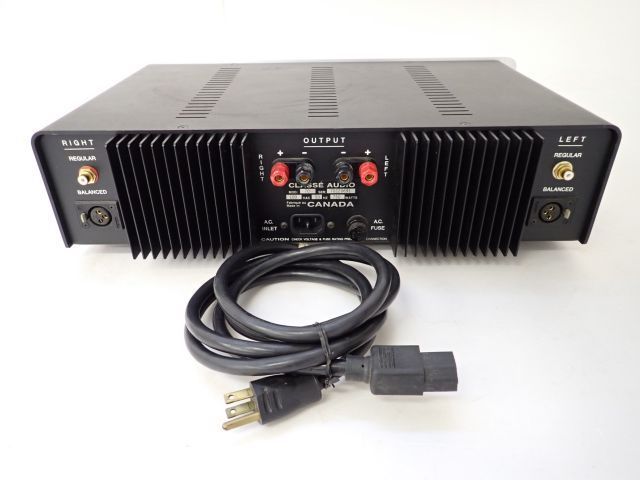 CLASSE AUDIO SEVENTY MODEL 70 クラッセ オーディオ ステレオパワーアンプ 音出し可 RF正規輸入品 ￡ ...