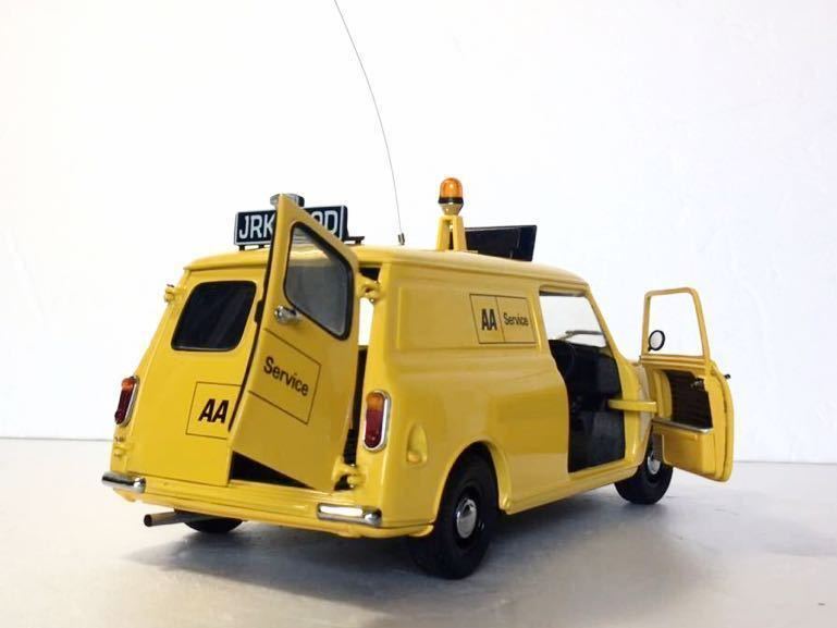 京商 1/18 ミニ バン AAサービス イエロー KYOSHO MORRIS MINI VAN(乗用車)｜売買されたオークション情報 ...