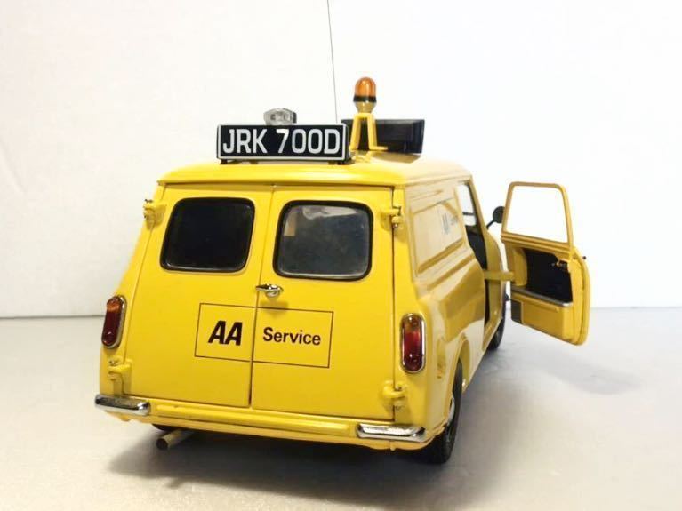 京商 1/18 ミニ バン AAサービス イエロー KYOSHO MORRIS MINI VAN(乗用車)｜売買されたオークション情報 ...