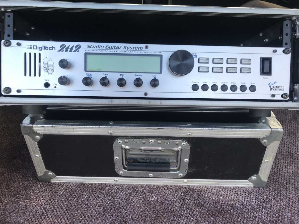 DigiTech 真空管アンプ内蔵マルチエフェクター GSP-2112＋3uラック CONTROL ONE 専用ケース付き セット(マルチ ...