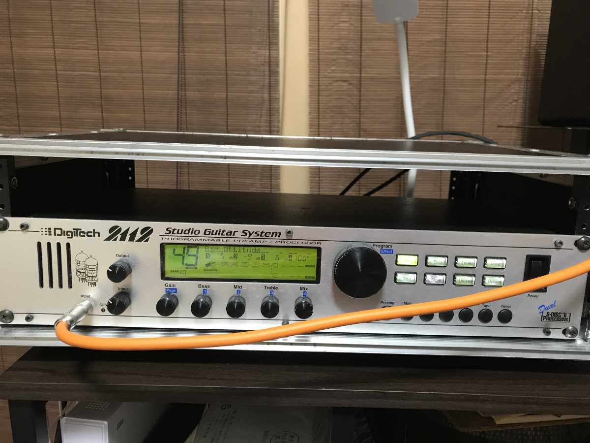 DigiTech 真空管アンプ内蔵マルチエフェクター GSP-2112＋3uラック CONTROL ONE 専用ケース付き セット(マルチ ...