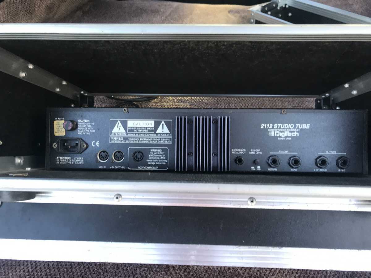 DigiTech 真空管アンプ内蔵マルチエフェクター GSP-2112＋3uラック CONTROL ONE 専用ケース付き セット(マルチ ...