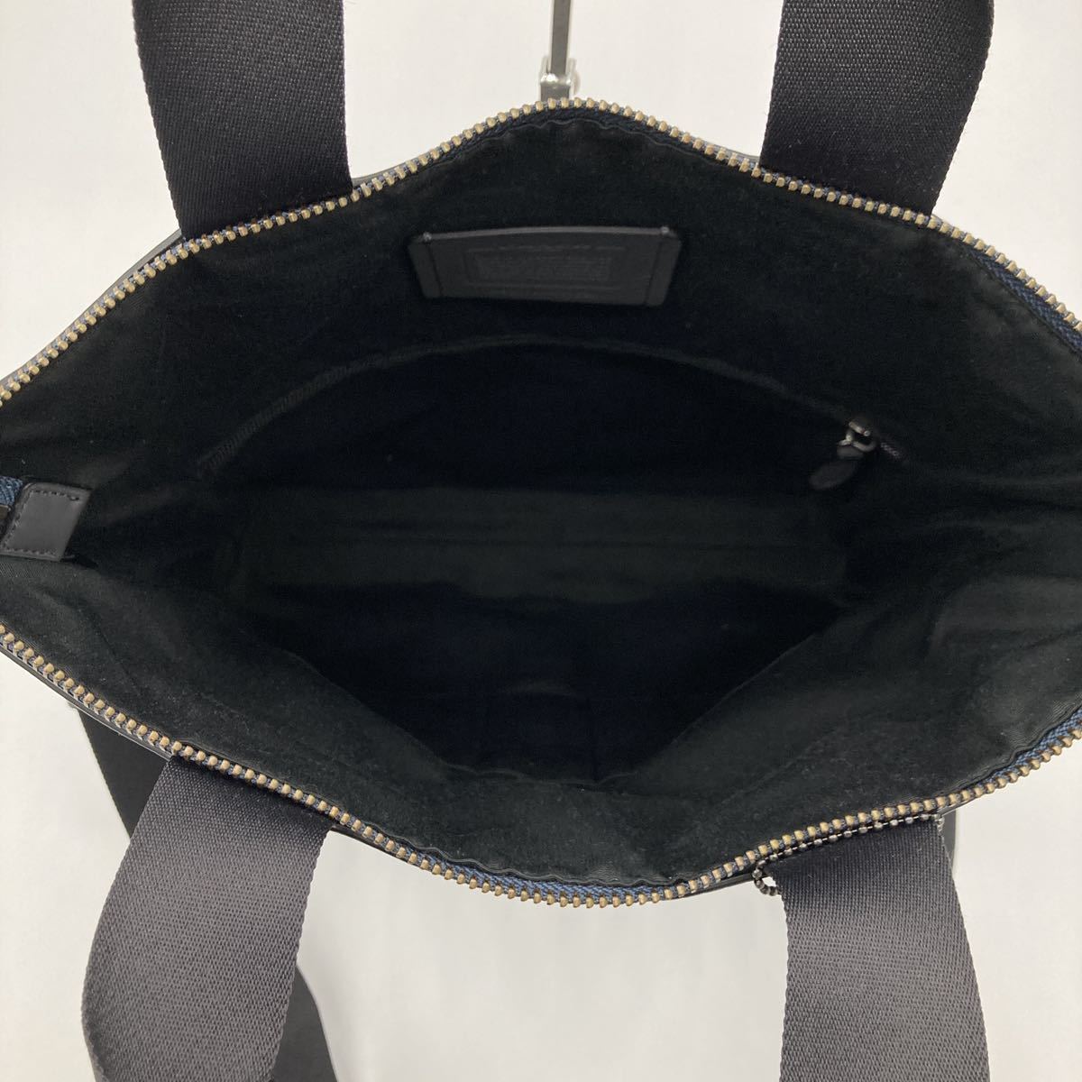 1円〜 級 コーチ COACH 2way トートバッグ ショルダーバッグ パンチング 牛革 F57569 CHARLES FOLDOVER ...