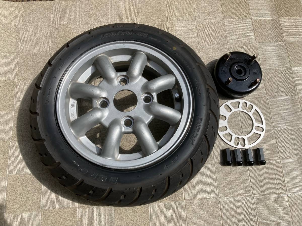 ワイドホイール ワイドリム 12インチ グランドアクシス BWS JOG BB modified(リア)｜売買されたオークション情報、yahooの商品情報をアーカイブ公開 - オークファン ...