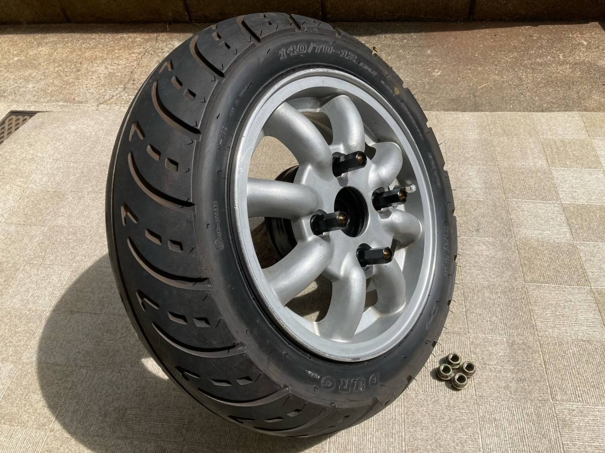 ワイドホイール ワイドリム 12インチ グランドアクシス BWS JOG BB modified(リア)｜売買されたオークション情報、yahooの商品情報をアーカイブ公開 - オークファン ...