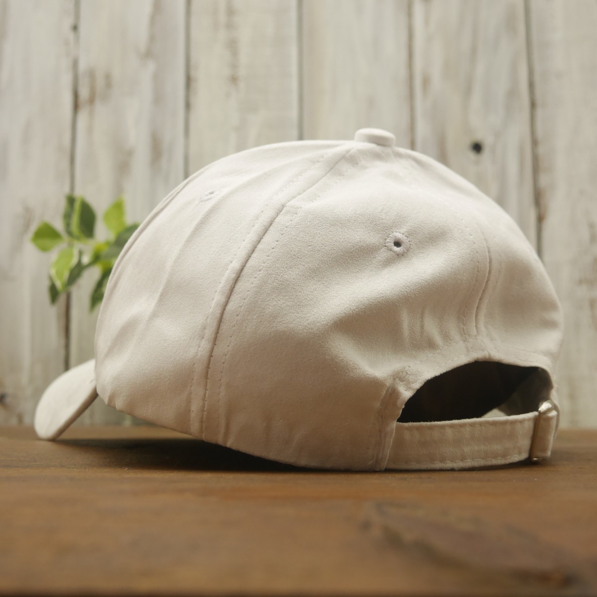 Buckskin Low Cap ローキャップ ホワイト バックスキン スエード 男女OK 送料\350 メンズ レディース サイズ調整可 ...