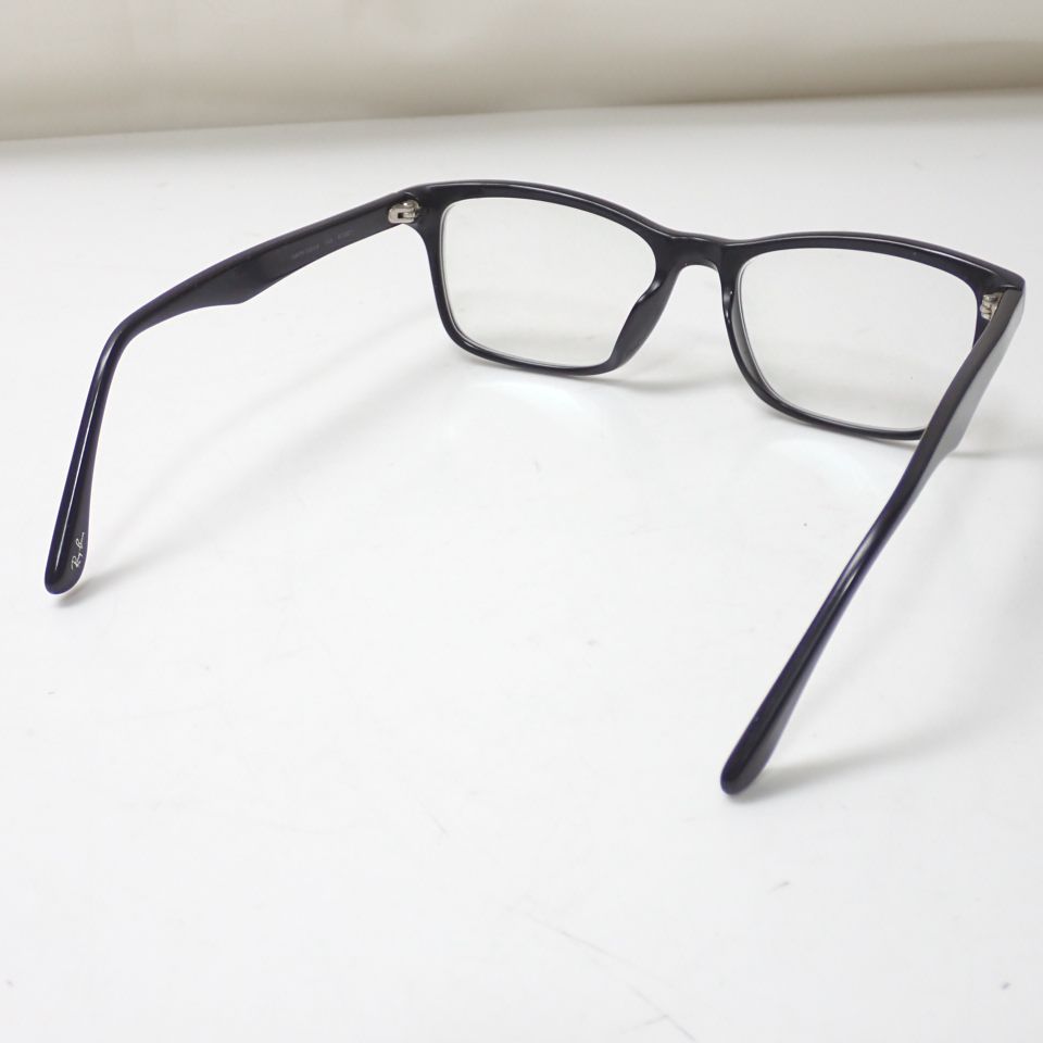 Ray-Ban/レイバン 度入り眼鏡/メガネフレーム RAP6196AA 145 RC001/ブラック/クリア/フルリム/セルフレーム ...