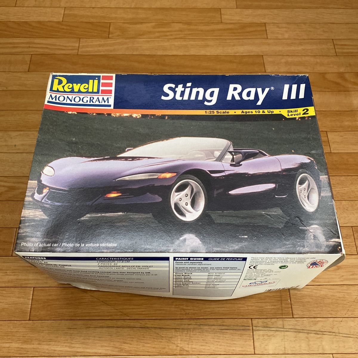 Revell MONOGRAM プラモデル 1/25 Sting Ray Ⅲ 送料510円(ゼネラルモータース)｜売買されたオークション情報 ...