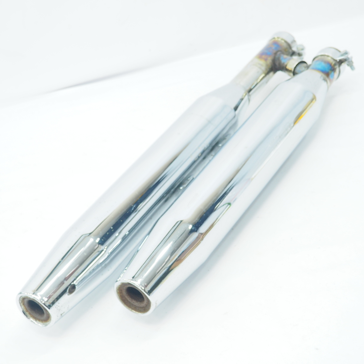 ハーレー.FXSTDソフテイルデュース.1450.純正サイレンサー.ノーマル.マフラーFLSTF.TC88.キャブ.ファットボーイ.キャタライザー(ハーレーダビッドソン用)｜売買された ...