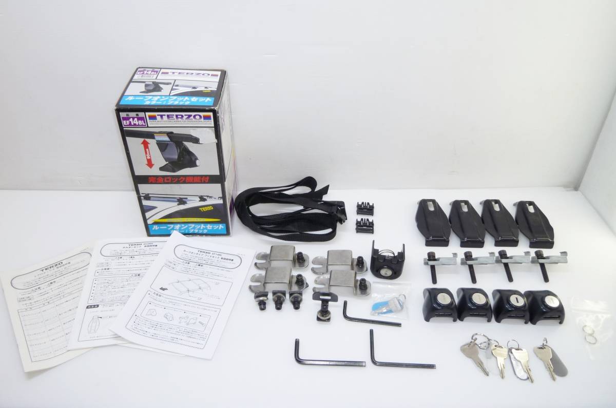 N4692a TERZO ルーフキャリア設置パーツセット EF14BL他(その他)｜売買されたオークション情報、yahooの商品情報を ...