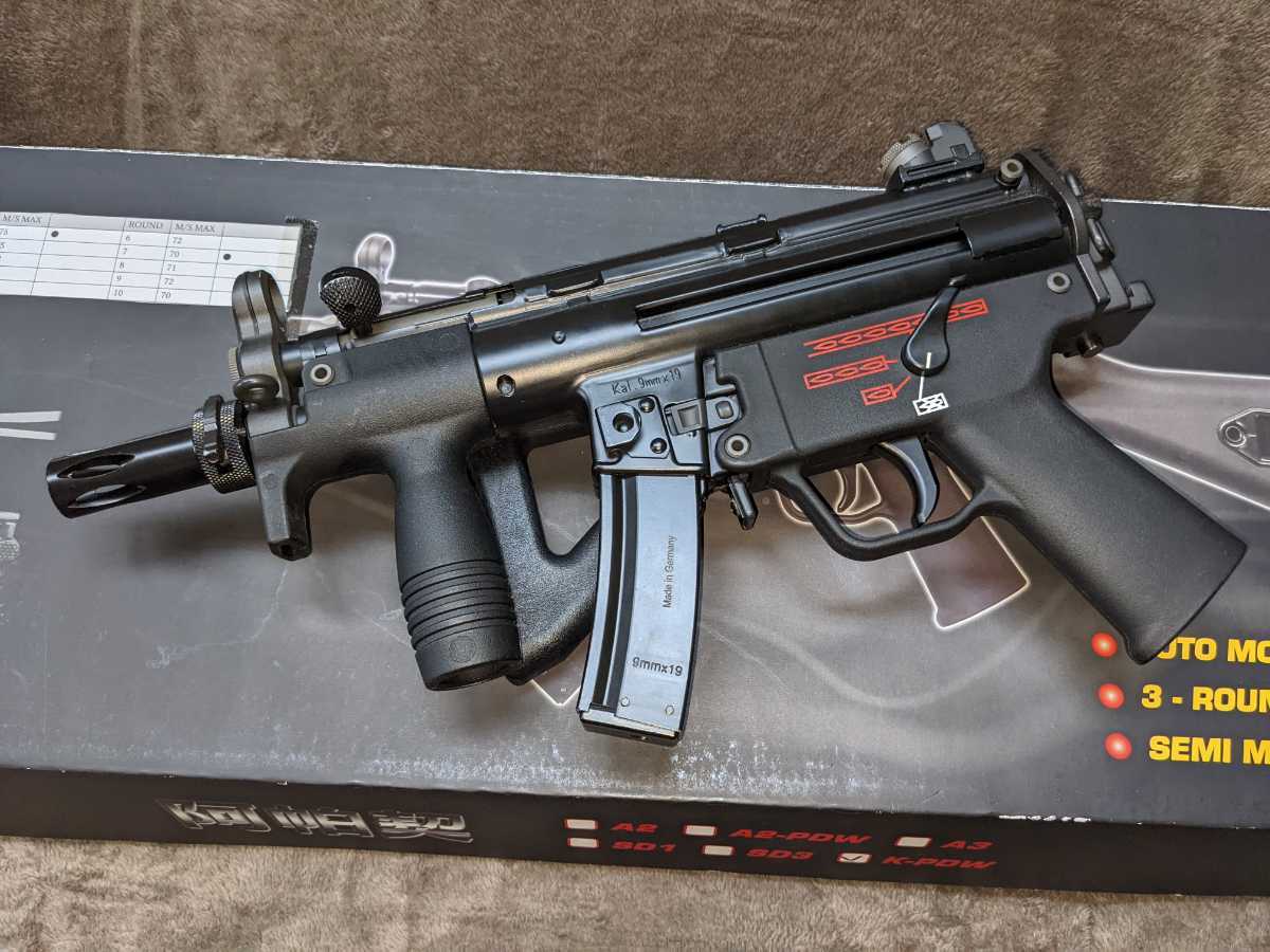 WE H&K MP5K PDW APACHE ガスブローバック サブマシンガン(ガスガン)｜売買されたオークション情報、yahooの商品情報をアーカイブ公開 - オークファン（aucfan.com）
