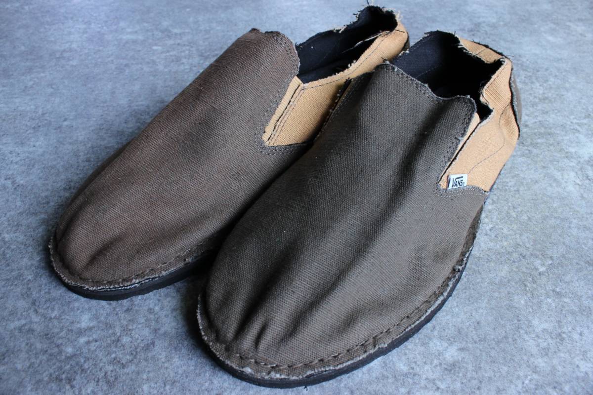 VANS BAMBOO CHARCOAL LINING バンズ スニーカー スニーカーサンダル サイズ9 約26.0 27.0cm(26 ...