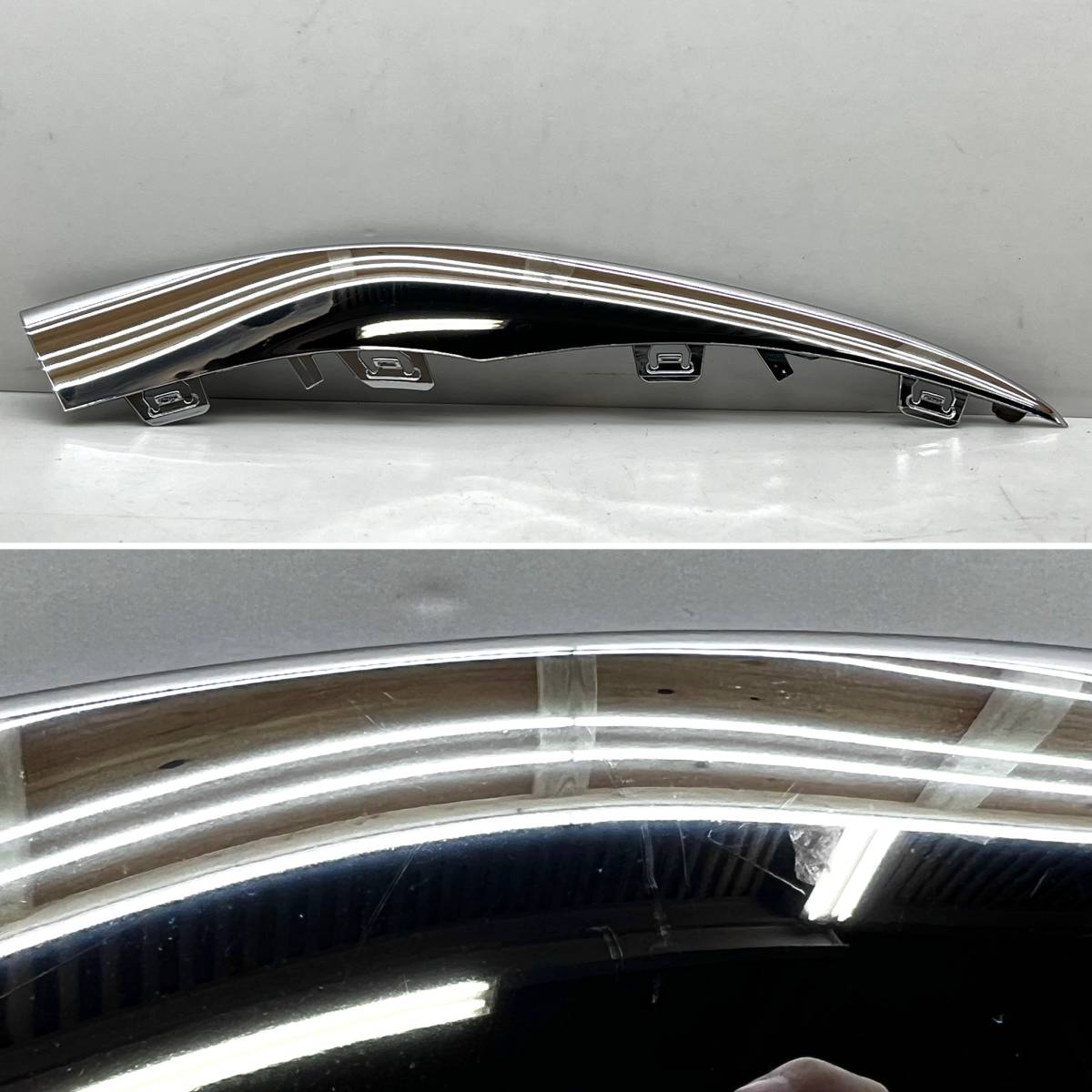 Cクラス W205 / AMG ベンツ 純正 左右 フロント バンパーモール A2058858902 A2058859002 Mercedes ...