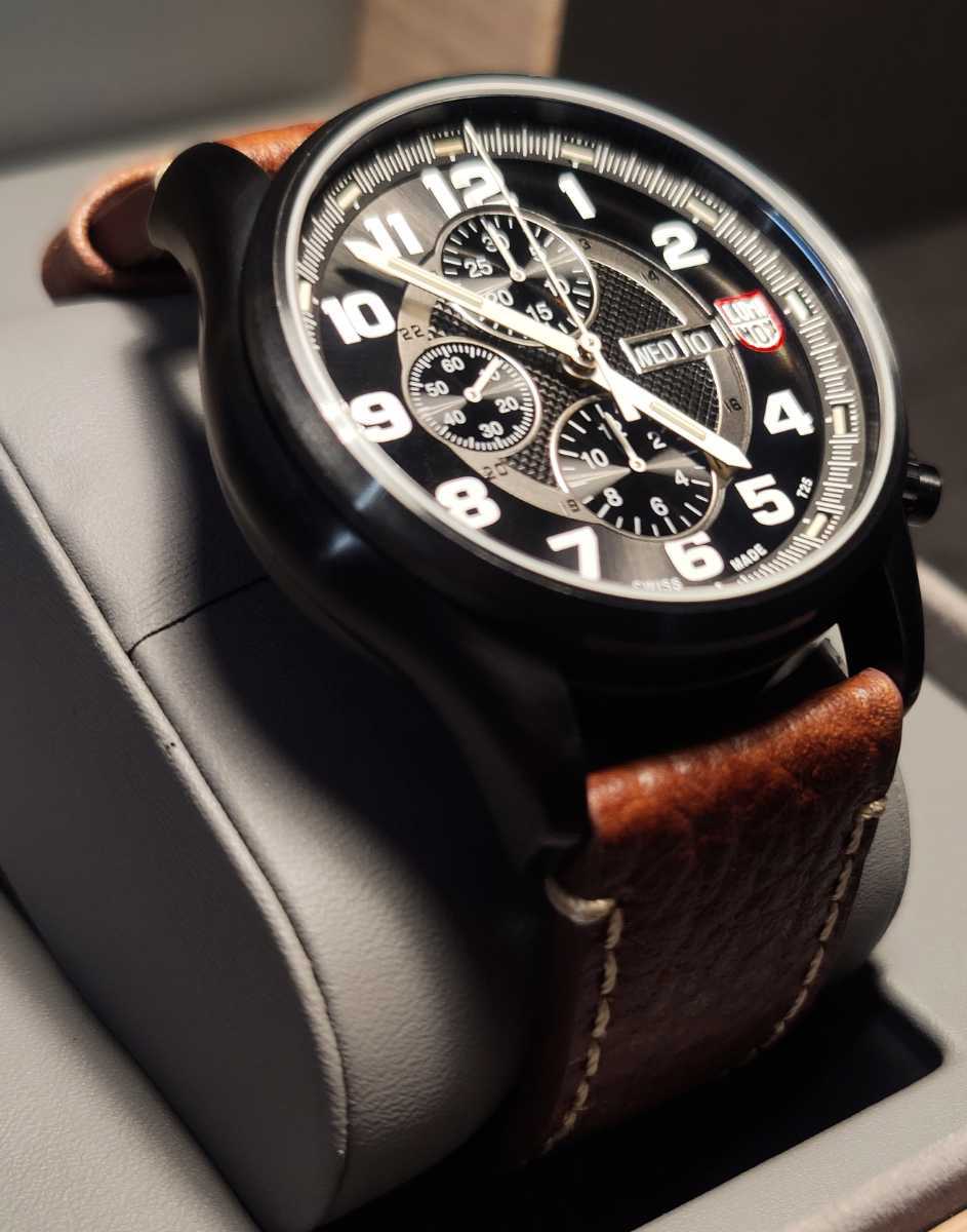 定価31万円 試着のみ LUMINOX fortis 自動巻き オートマチック TRASER ルミノックス 1860 1861 クロノグラフ ...