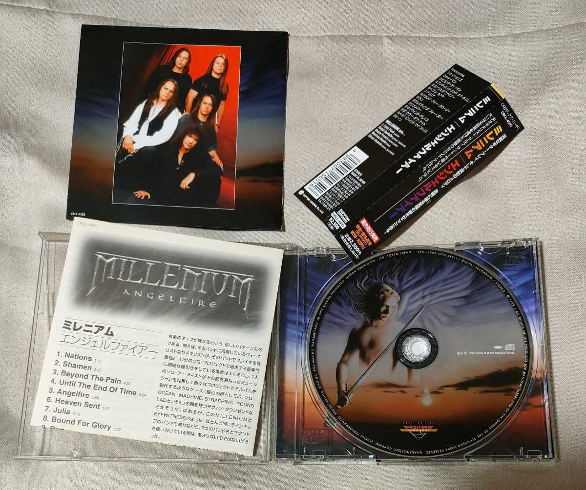 メロハー廃盤 ミレニアム / エンジェルファイアー MILLENIUM / ANGELFIRE アイウィットネス/ EYEWITNESS 国内盤帯付(一般)｜売買されたオークション情報 ...